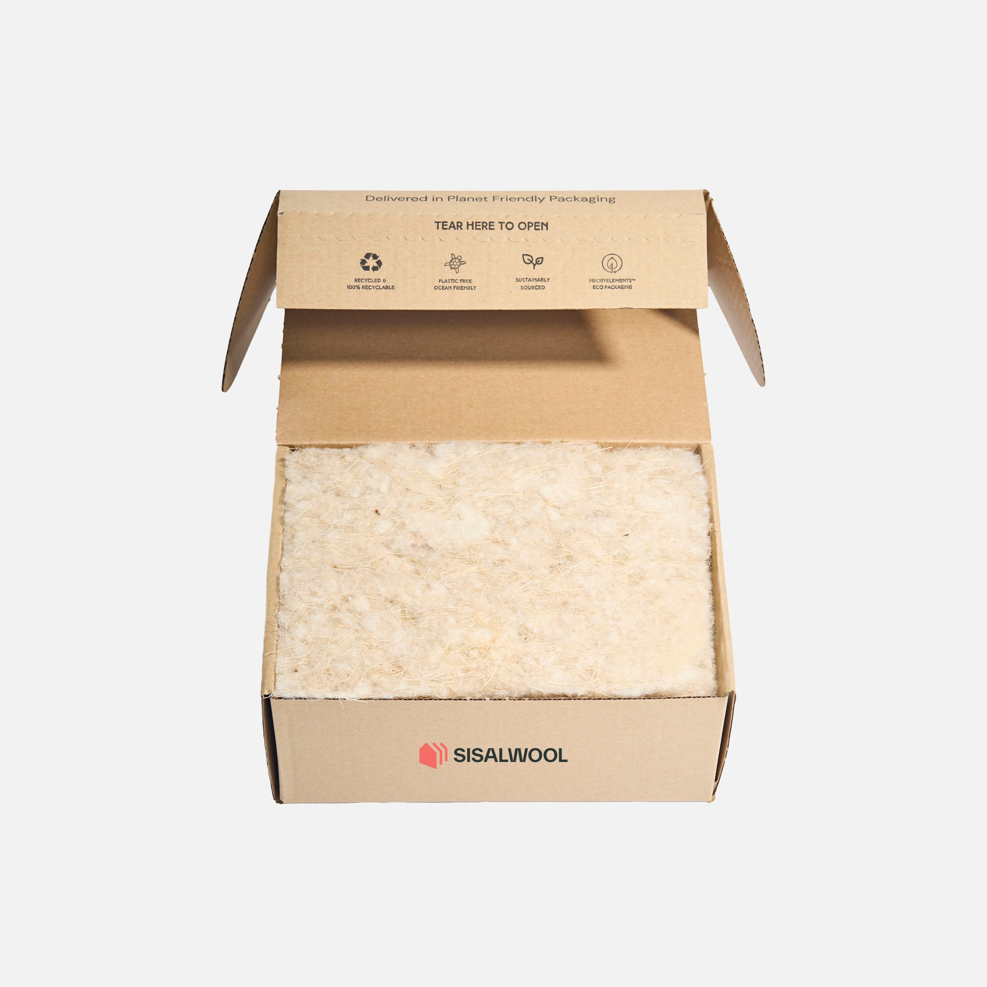 Sisalwool Natural Fibre Insulation - Sample box